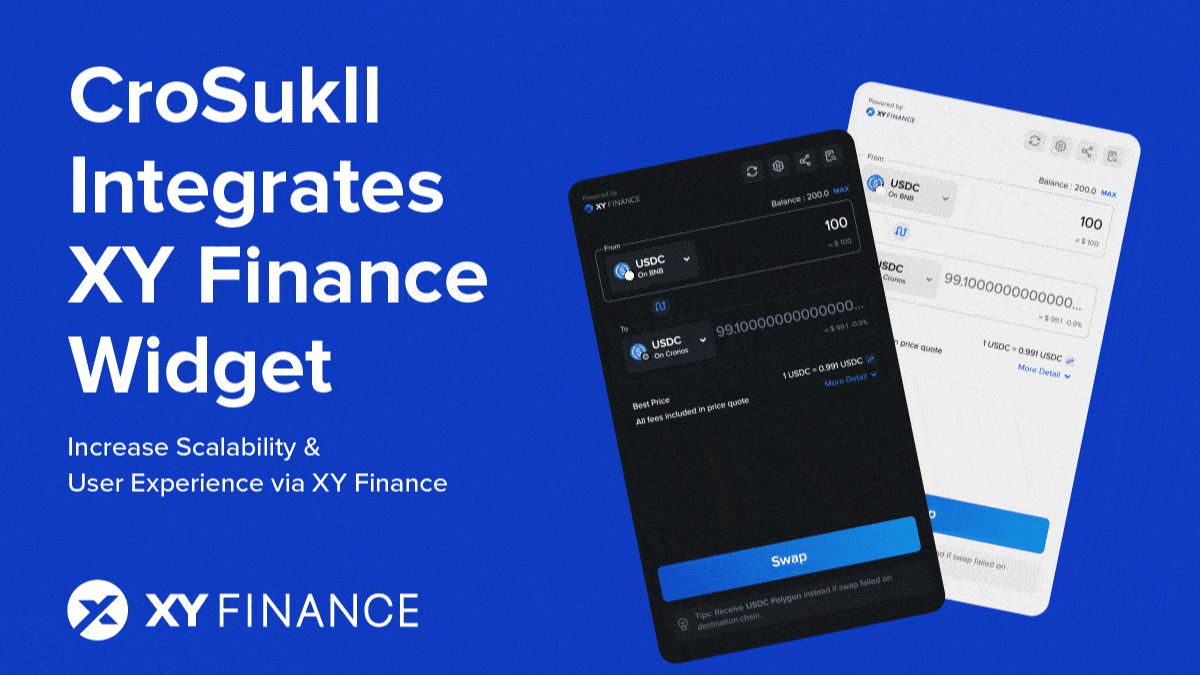 CroSkull Integrates XY Finance Cross-Chain Swap Widget: Flash Buy-in ...