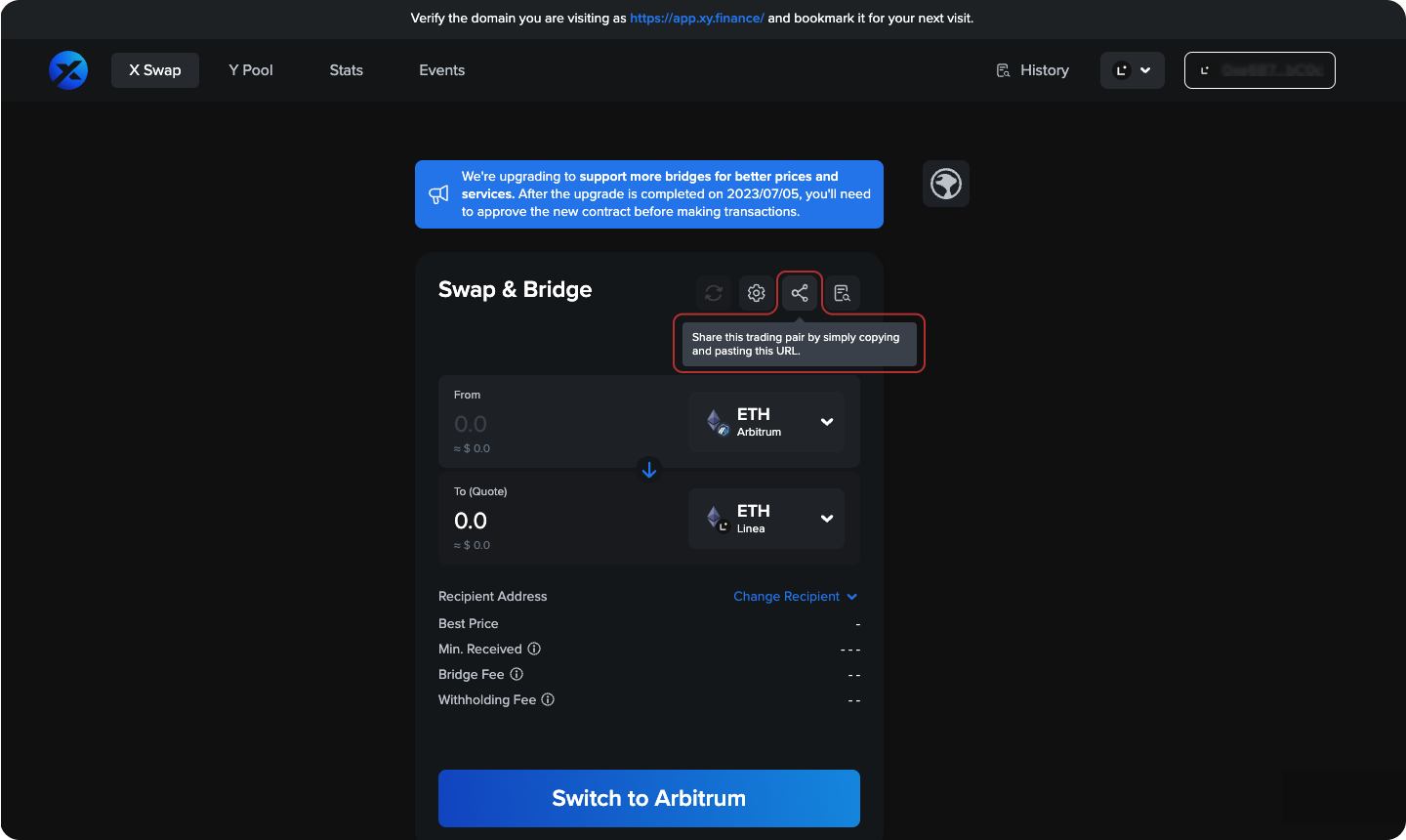 Bridge & Swap Any Token Across 20 Blockchains via XY Finance